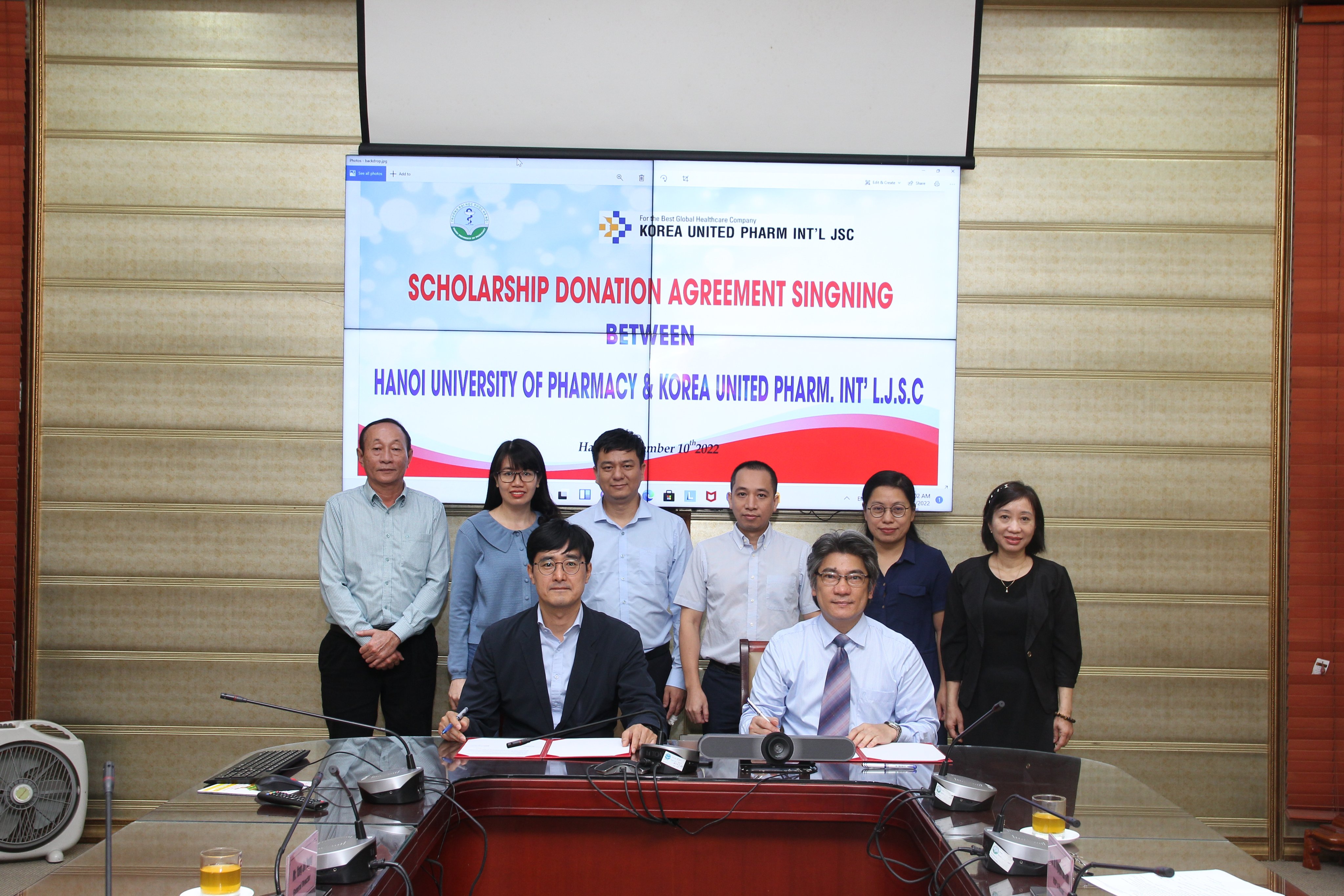 Tiếp đoàn Công ty Cổ phần Korea United Pharm Int’l, Hàn quốc (KUP ...